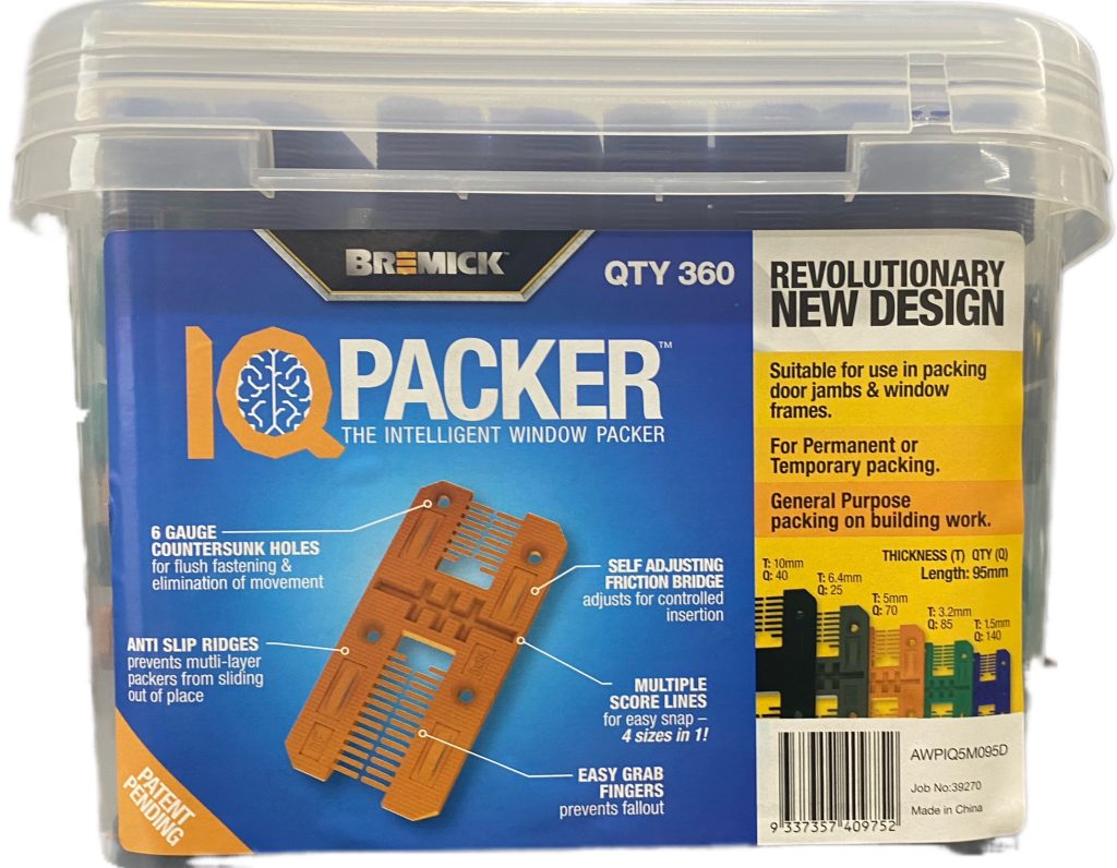 WINDOW PACKER BLUE 1.5mm x 75mm Bx500 - Walker Bros